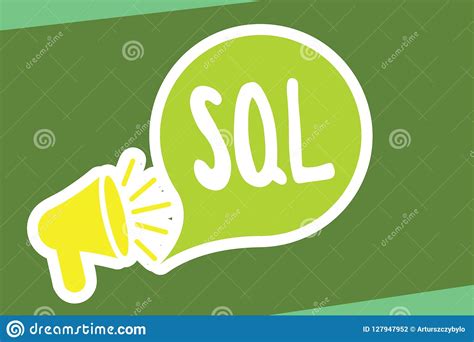 writing note showing sql business photo showcasing a standard computer