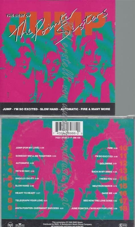 Cd Pointer Sisters The Best Of Pointer Sisters Secondmusic