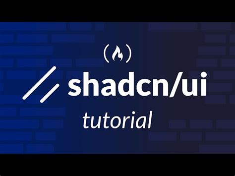 Shadcn Component Library Course For Beginners