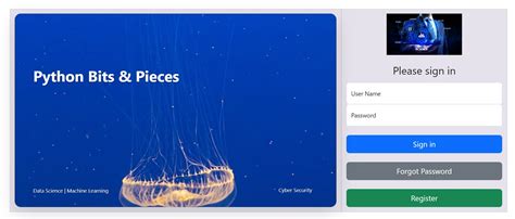 Python Bits And Pieces With Cyber Security Spoiler Alert Upgrading My Python Flask Login Demo
