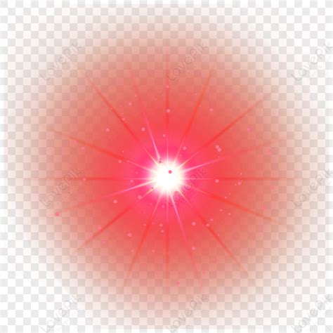 Red Explosion Glow Light Effectshineshiningbright Light Png