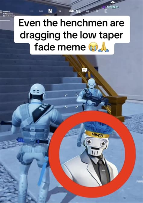 What Is The Ninja Low Taper Fade Meme Is Still Massive Copypasta