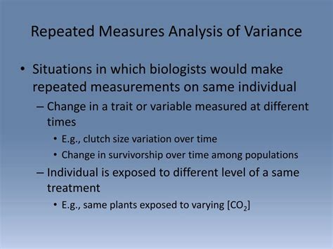 Ppt Repeated Measurements Analysis Powerpoint Presentation Free