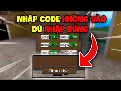 CÁCH SỬA LỖI KHÔNG NHẬP ĐƯỢC CODE TRONG KING LEGACY MOBILE VÀ PC 23