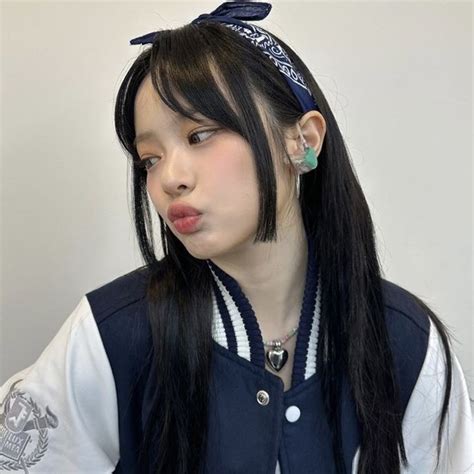 Newjeans Hanni Icon New Jeans Style New Hair Kpop Girls