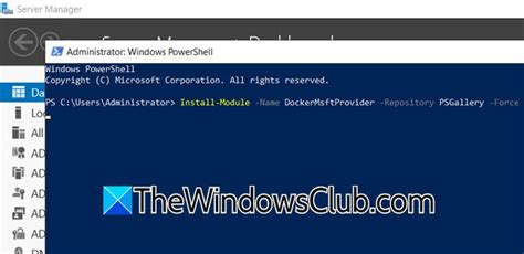 How To Run Your First Docker Windows Server Container