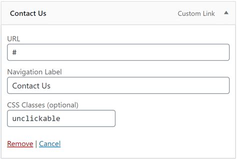 How To Add Titles In A Wordpress Menu Without Linking To A Page Athemes