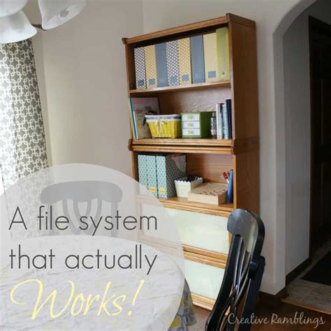 A File System That Actually Works Creative Ramblings