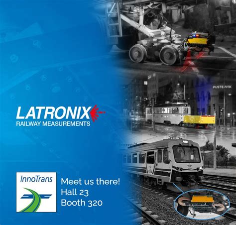 Latronix Ab On Linkedin Innotrans2024 Railwaytechnology Measurementsystems