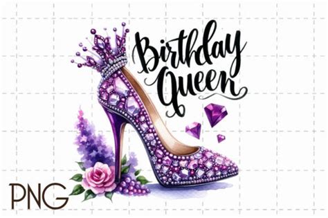 Glitter Birthday Girl Png Birthday Png Graphic By Roseart · Creative