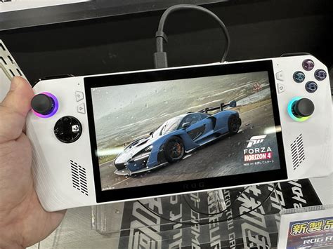 松井ムネタツ🎮編集･ライター On Twitter Rog Ally（アールオージー エイライ）の実機をビックで触ってみた。思いのほか軽い
