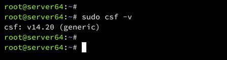 How To Install Csf Config Server Firewall On Debian
