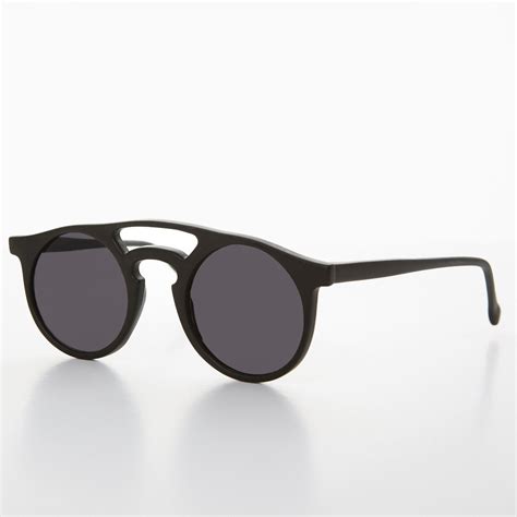 Round Victorian Aviator Steampunk Vintage Sunglasses Gem