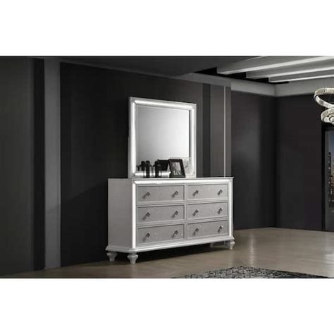 New Classic Home Furnishings New Classic Furniture Stardust White 6