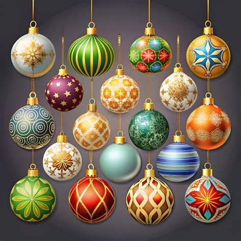 Ornaments Collection Vector Design Concept Premium Ai Generated Image
