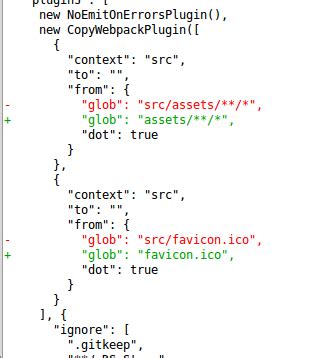 Eject Script Generates Webpack Config With Wrong GlobCopyWebpackPlugin