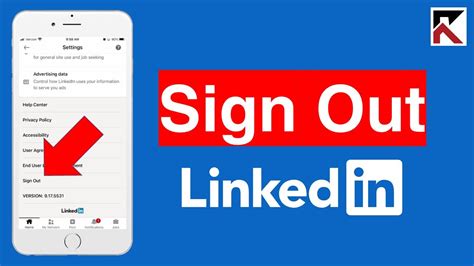 How To Log Out Of LinkedIn App YouTube