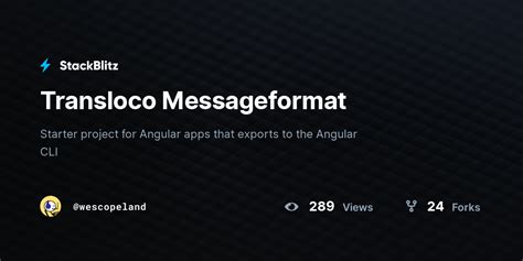 Transloco Messageformat StackBlitz