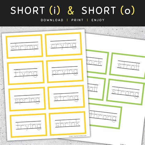 Cccvcc Words Tracing Flashcards Short Vowels A E I O U Cccvcc Word