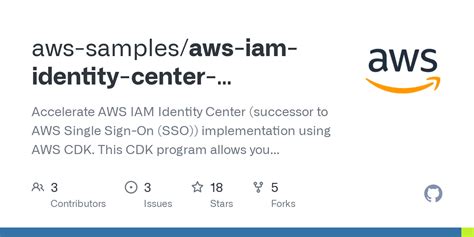 GitHub Aws Samples Aws Iam Identity Center Automation Accelerate AWS