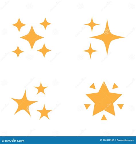 Sparkling Star Icon Sparkle Star Shine Icons Shinny Clean Stars Pop