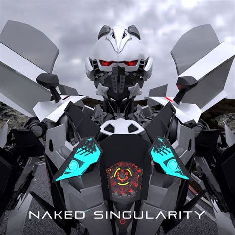 TRANSFORMER Lamborghini Aventador SVJ 2019 Naked Singularity Studio