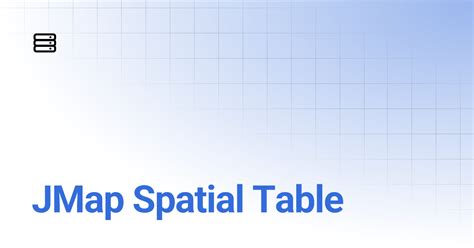 Jmap Spatial Table Jmap Server Kathmandu