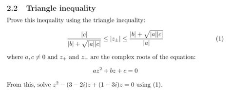 Solved Triangle Inequality Prove This Inequality Using Chegg