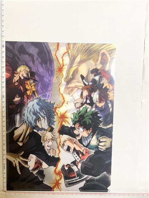 My Hero Academia Limited Clear Folder Bakugo Midoriya Anime Shueisha