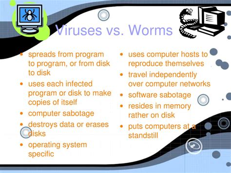 Computer Viruses And Worms