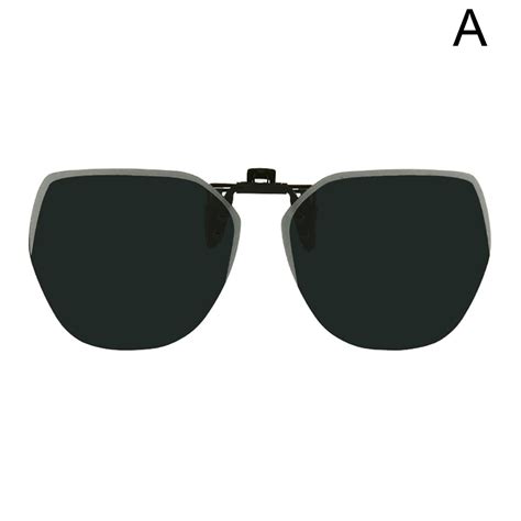 Polarized Clip On Sunglasses Over Prescription And Reading Glasses