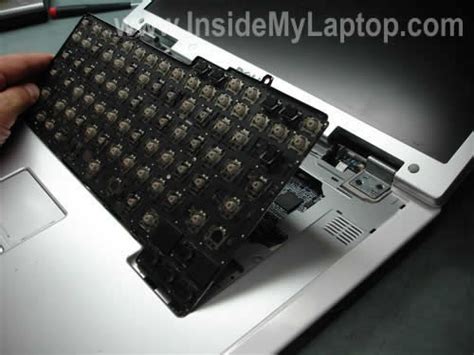Replacing Keyboard On Dell Inspiron 9400 E1705 Inside My Laptop