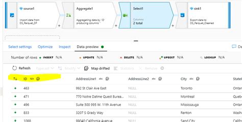 Parquet Dynamic Data Flow To Separate Unique Records In Azure Data Factory Stack Overflow