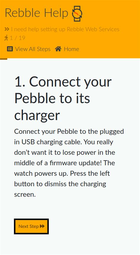 Rebble Help Interactive Setup Help Issue 1 Pebble Dev Rebble