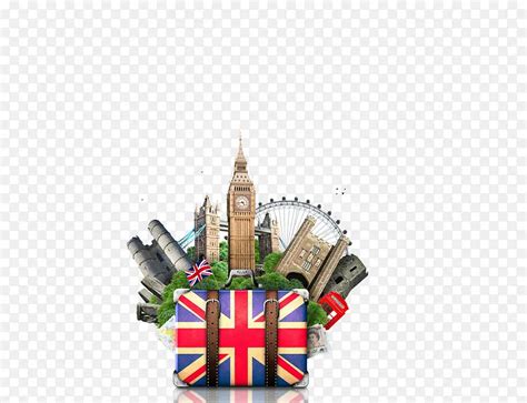 把英国装进行李箱PNG图片素材下载 图片编号qwwbxaob 免抠素材网