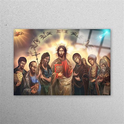 Glass Wall Decor Mural Art Wall Decor Jesus Glass Wall Ar Inspire