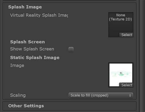 Android Unity D Static Splash Image Scalling Options Not Working Stack Overflow