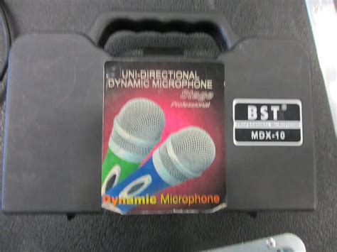 Bst Mdx 10 Dynamisches Mikrofon Mit Schalter Kaufen Auf Ricardo