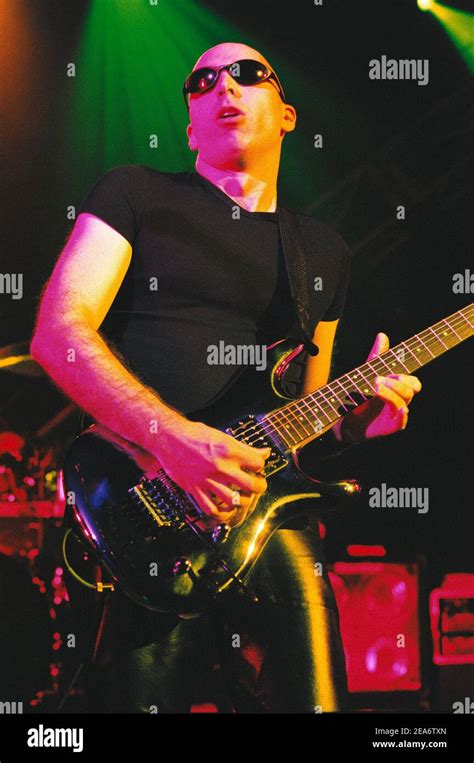 Joe Satriani On Stage During His Engines Of Creation Tour Held At The