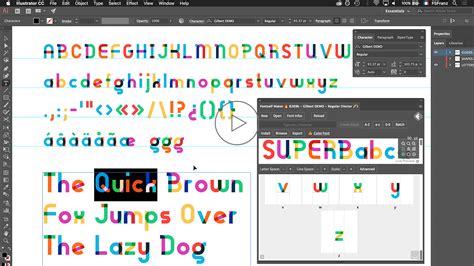 Fontself Make Your Own Fonts In Illustrator And Photoshop Cc The