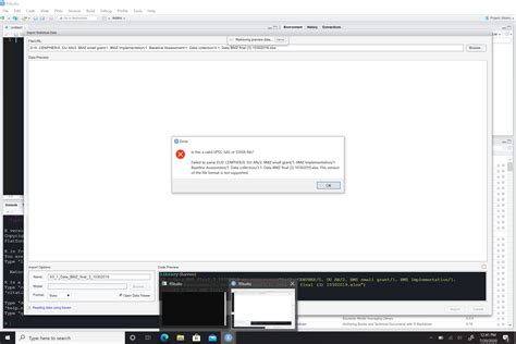 Data Import Fails For Excel STATA And SPSS Issue Rstudio Rstudio GitHub