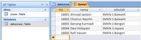 Tik Smk Al Hakim Al Fitroh Perintah Dasar Sql Pada Database