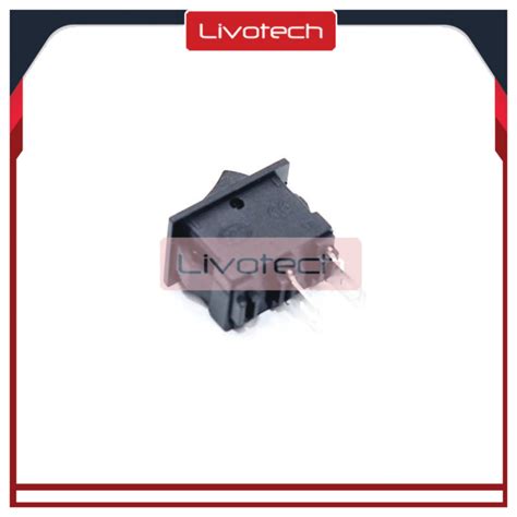 Jual Saklar On Off Mini Rocker Switch Pin Tombol Power A V Ac Shopee Indonesia