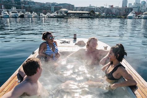 You Can Cruise Around Seattle In A Hot Tub Boat