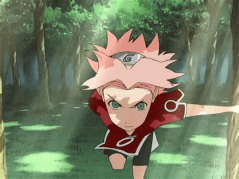 Sakura Haruno Naruto  Find And Share On Giphy