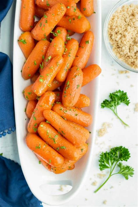 Crockpot Glazed Carrots Recipe Evolving Table