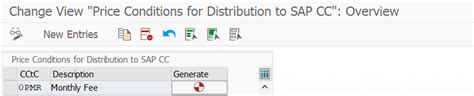 CRM Recurring Price Condition Type Record Distribute To SAP CC SAPCODES