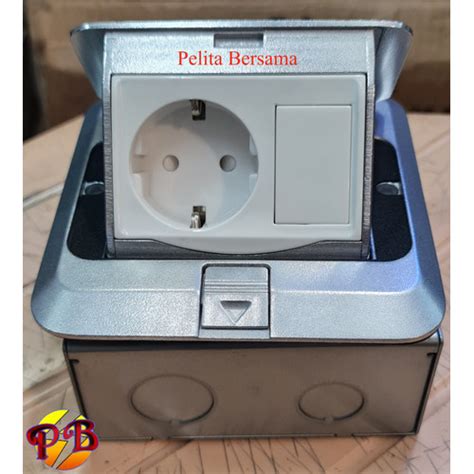 Jual Stop Kontak Lantai Stop Kontak Tanam Floor Outlet Merk Panasonic Jakarta Pusat Toko