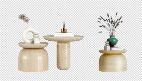 Premium PSD Desk Isolated On Transparent Background