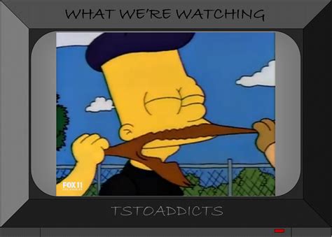 If You Really Mustache Its More Fuzzy Thoughts From Methe Simpsons